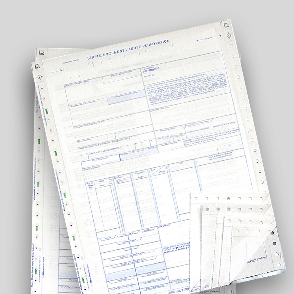 Air Waybills - IATA Neutral - 4 Part - CASS Approved – Airforms Ltd