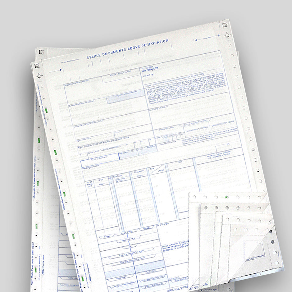 IATA Neutral Air Waybills – Airforms Ltd